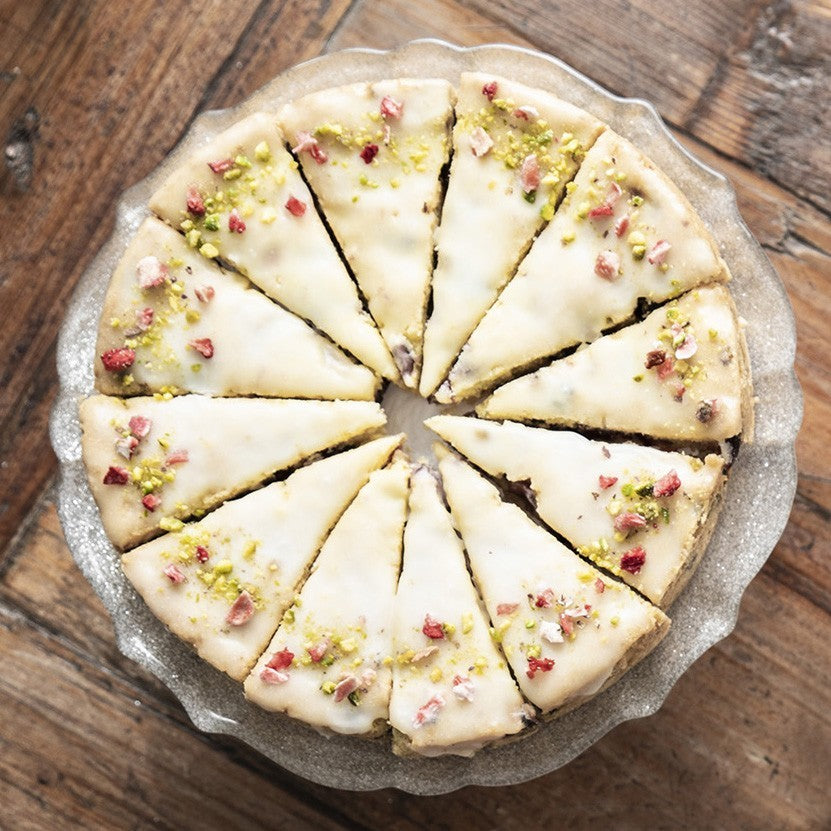 Dried Cherry Shortbread