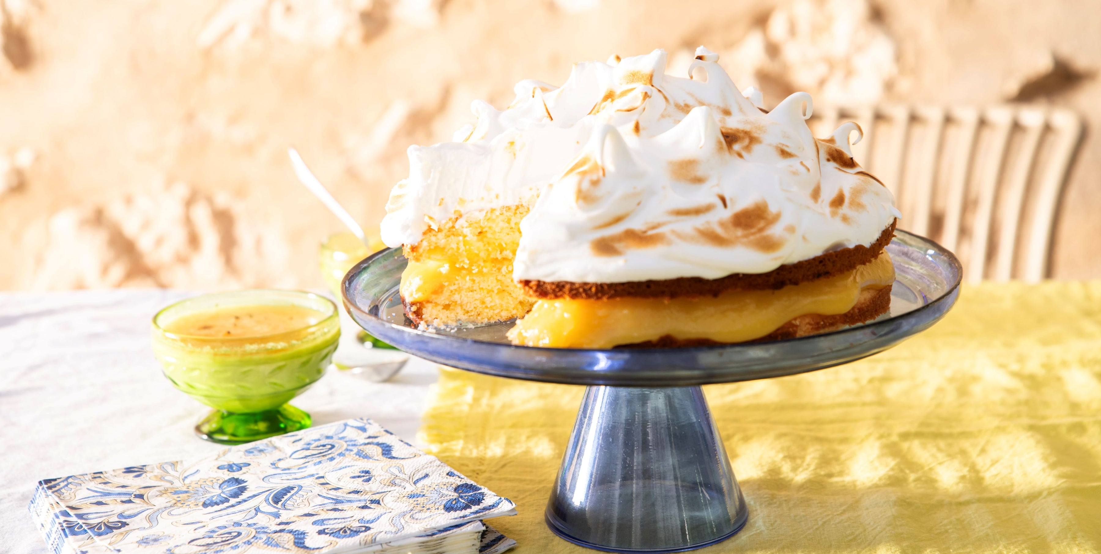 Lemon Meringue Cake