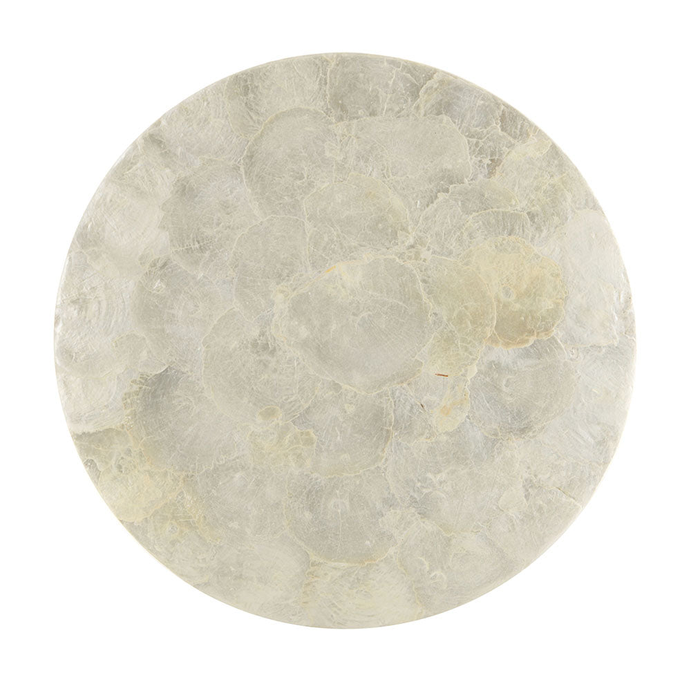 Pearl Capiz Round Placemat 35cm
