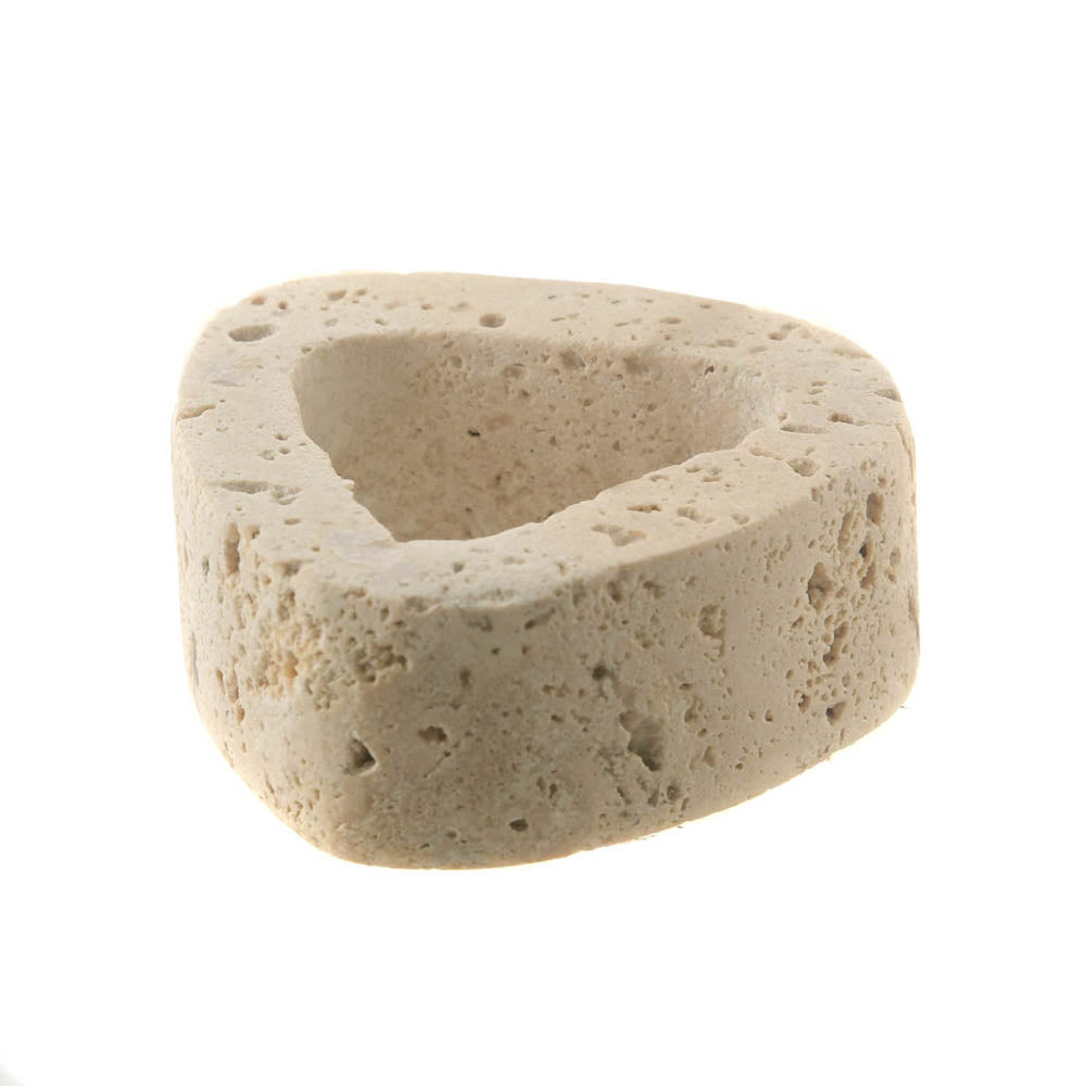 Travertine Napkin Ring 5.75x5cm
