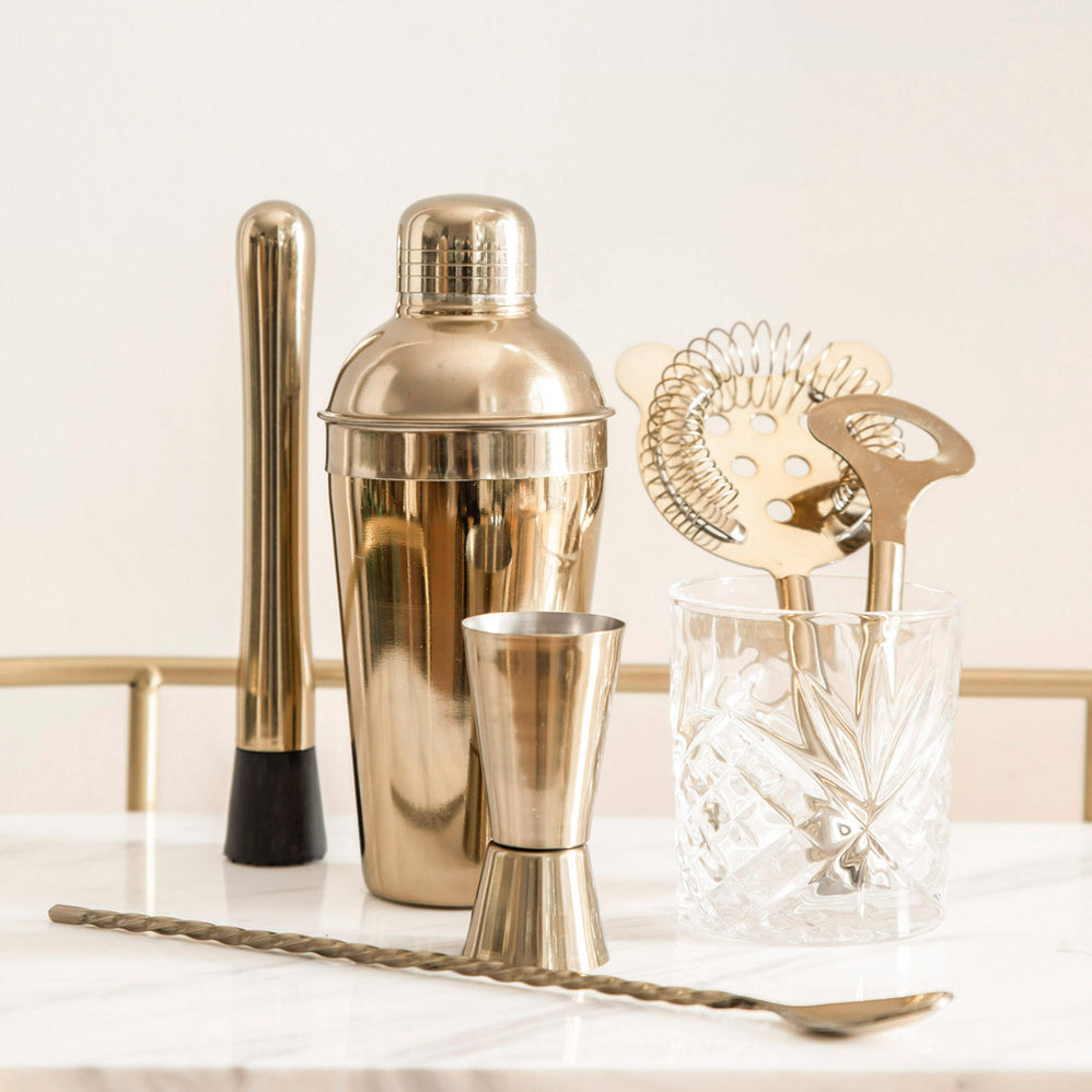 Gold Barware — Wheel&Barrow Home