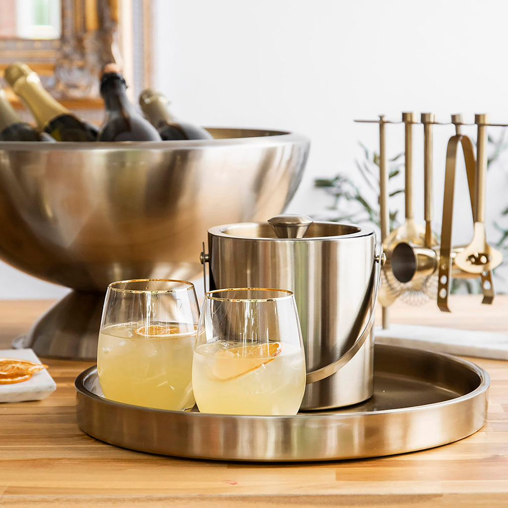 Gold Barware — Wheel&Barrow Home