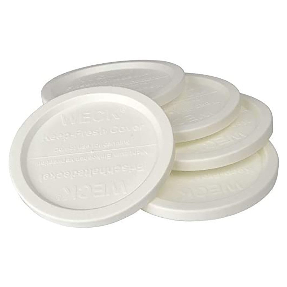 Weck Plastic Lids 8cm Set/5